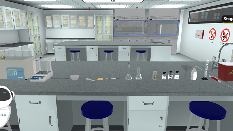 Online aspirin titration experiment