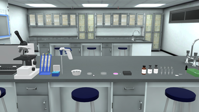 Virtual immunofluorescence assay test