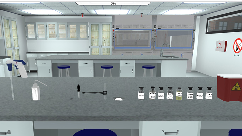 Test for Unknown Basic Radical 18 Virtual Lab | PraxiLabs