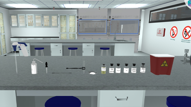Test for Unknown Basic Radical 4 Virtual Lab | PraxiLabs