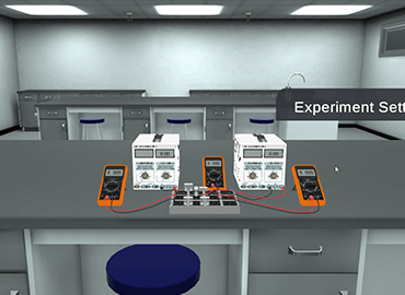 Kirchhoff's law simulation | Circuits’ virtual lab
