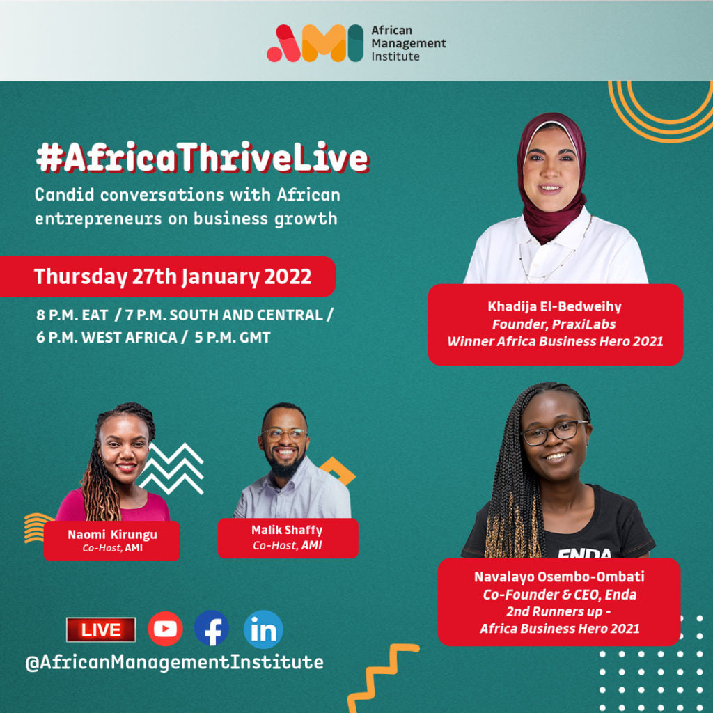 المشاركة في African Thrive Live - براكسيلابس