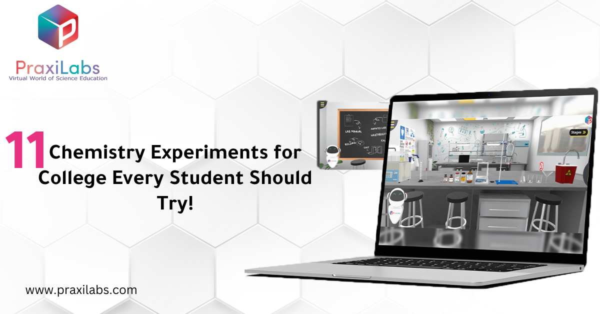 11 Chemistry Experiments for College: new features!