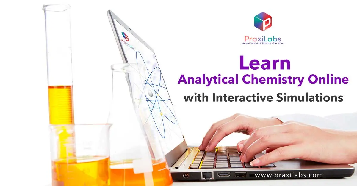 Analytical chemistry online interactive simulation
