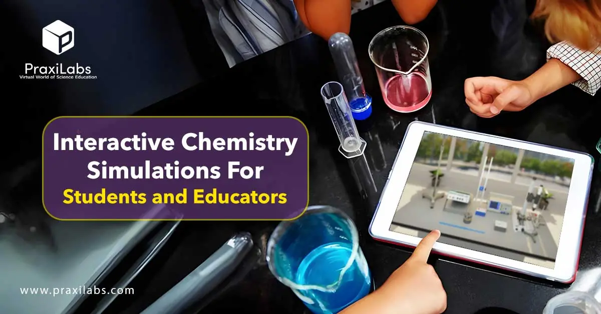 Web-based interactive chemistry simulations