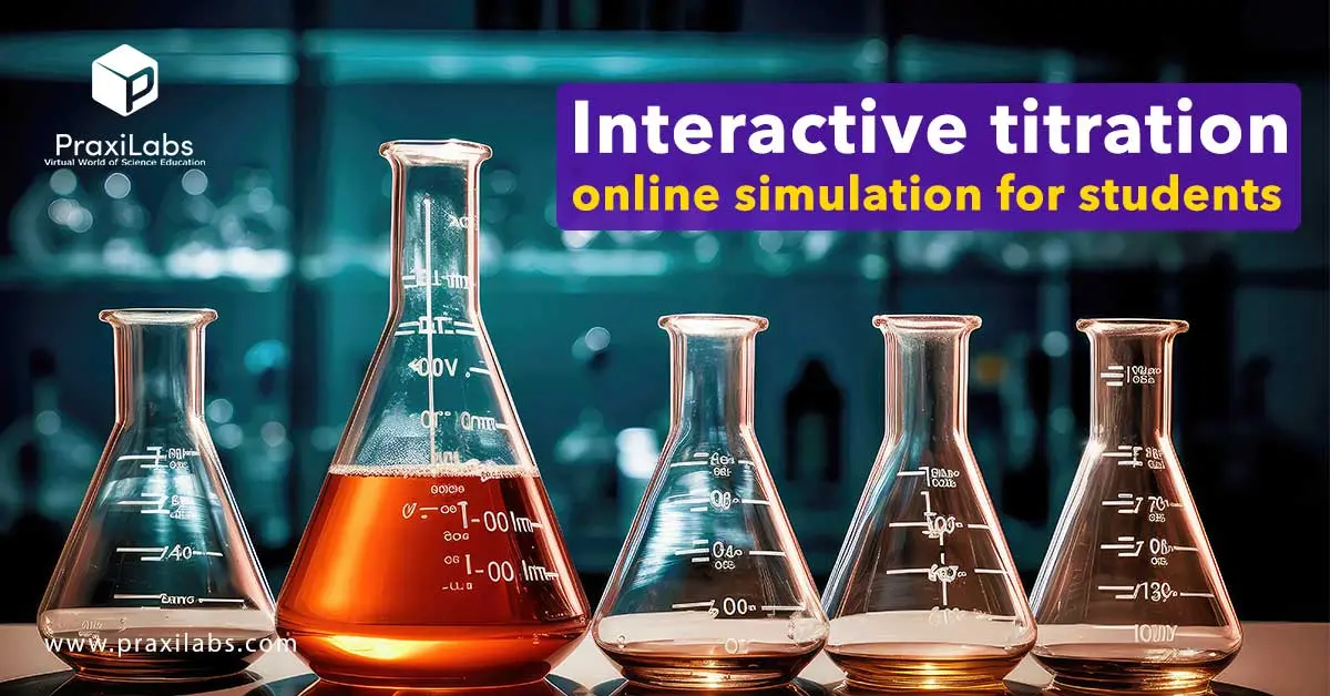 Virtual acid base titration online simulation