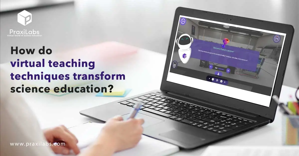 Virtual teaching techniques using technology