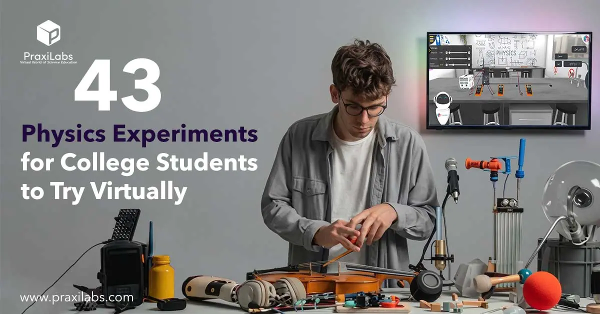 Virtual Physics Experiments for College